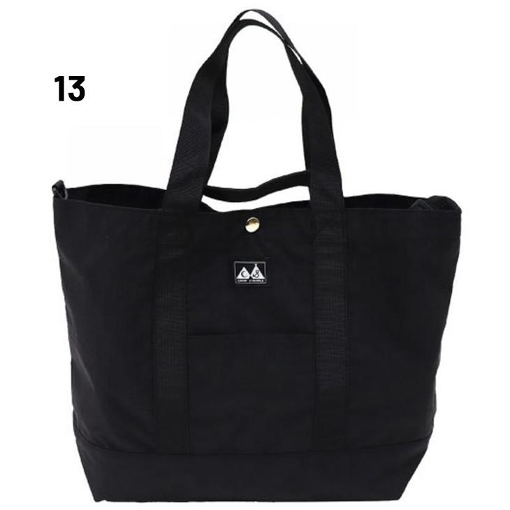 IFME（イフミー） スタンプル ショルダー付き トートバッグ camp stample ウォッシュドナイロン レッスンバッグ A4サイズ収納可 撥水加工 無地 ナイロン 軽量 ブランド ...