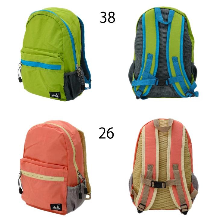 stample スタンプル リュックサック キッズ ジュニア camp ウォッシュドナイロン バックパック はっ水 無地 軽量 ブランド デイパック かばん 子ども用 /63010 ...