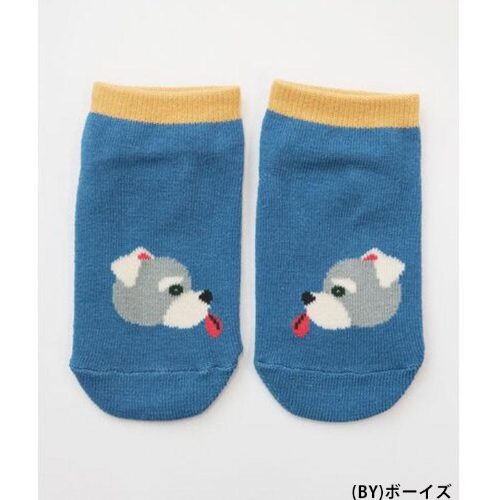 スタンプル ベビーソックス 3足組 靴下 13-15cm stample にらめっこしーましょ ベビー アンクルソックス 3P 男の子 女の子 子ども用 くつした 赤ちゃん /72990 : ...