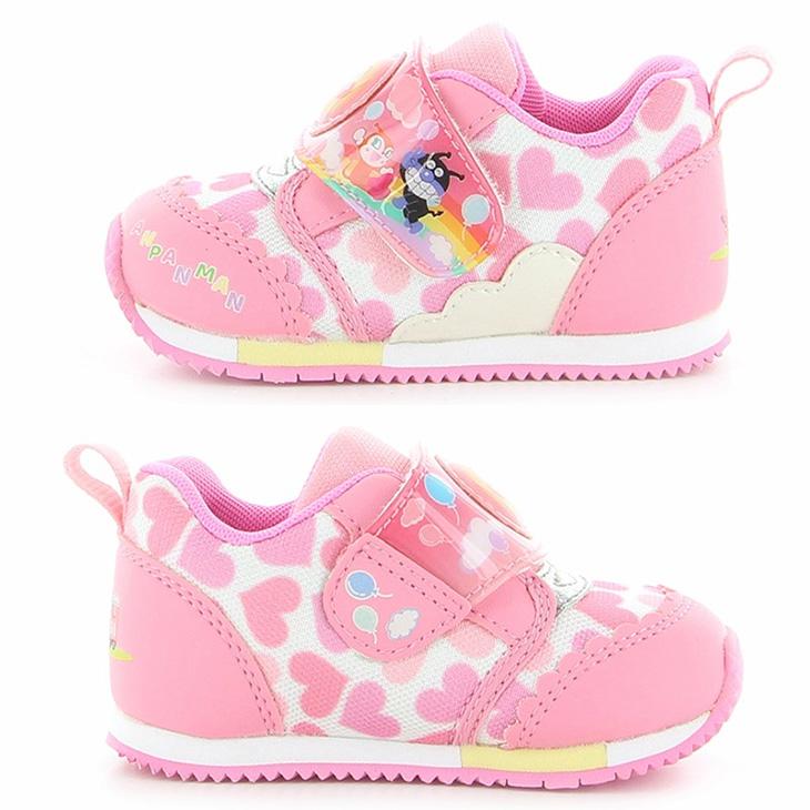 MoonStar（ムーンスター） アンパンマン ベビーシューズ 12-14.5cm スニーカー 子ども 幼児 カジュアル 子供靴 バイキンマン ドキンちゃん キャラクター かわいい /AP ...