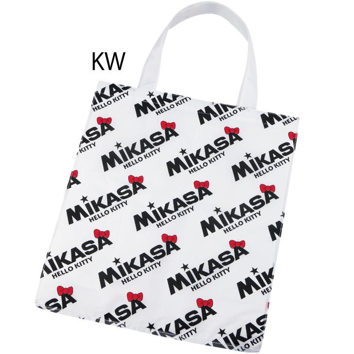 トートバッグ ミカサ MIKASA レジャーバッグ ハローキティ ナイロンバッグ キャラクター 白 ホワイト スポーツ サブバッグ エコバッグ かわいい /BA21-KT1-W :BA21 ...