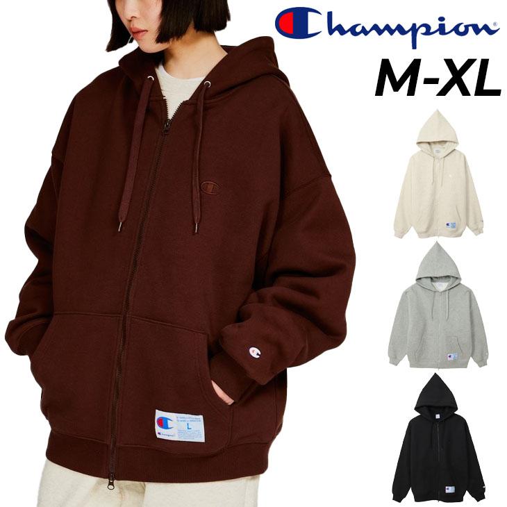 チャンピオン パーカー 長袖 メンズ Champion ACTION STYLE フーデッド スウェットシャツ ルーズ 裏起毛 保温 スエット フルジップ フーディ パーカ /C3-A109 ...