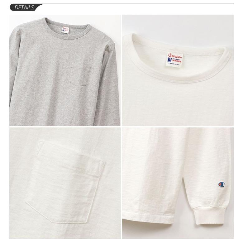 Tシャツ 長袖 メンズ チャンピオン champion ROCHESTER ロチェスター ポケット付きL/C3-Q419 チャンピオン : c3-q419 : APWORLD - 通販 ...
