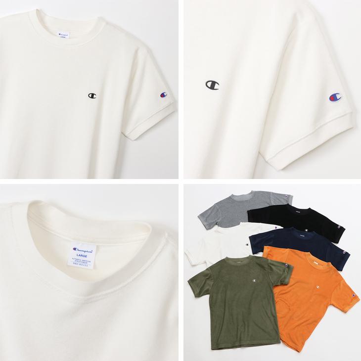 チャンピオン 半袖 Tシャツ メンズ Champion ベーシック 無地 ワンポイント クルーネック カジュアル スポーツ ウェア 男性 トップス コットンUSA /C3-X359 :C3 ...