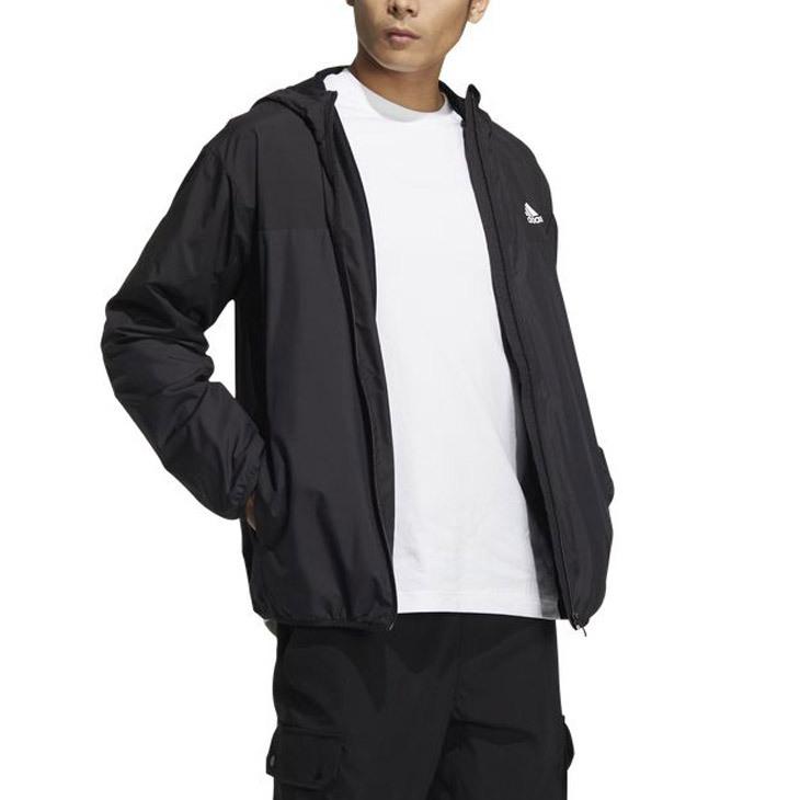 ウィンドブレーカー 裏トリコット起毛 アウター メンズ アディダス adidas MH BASIC ウィンドジャケット/保温 スポーツウェア トレーニング カジュアル /CC886 ...