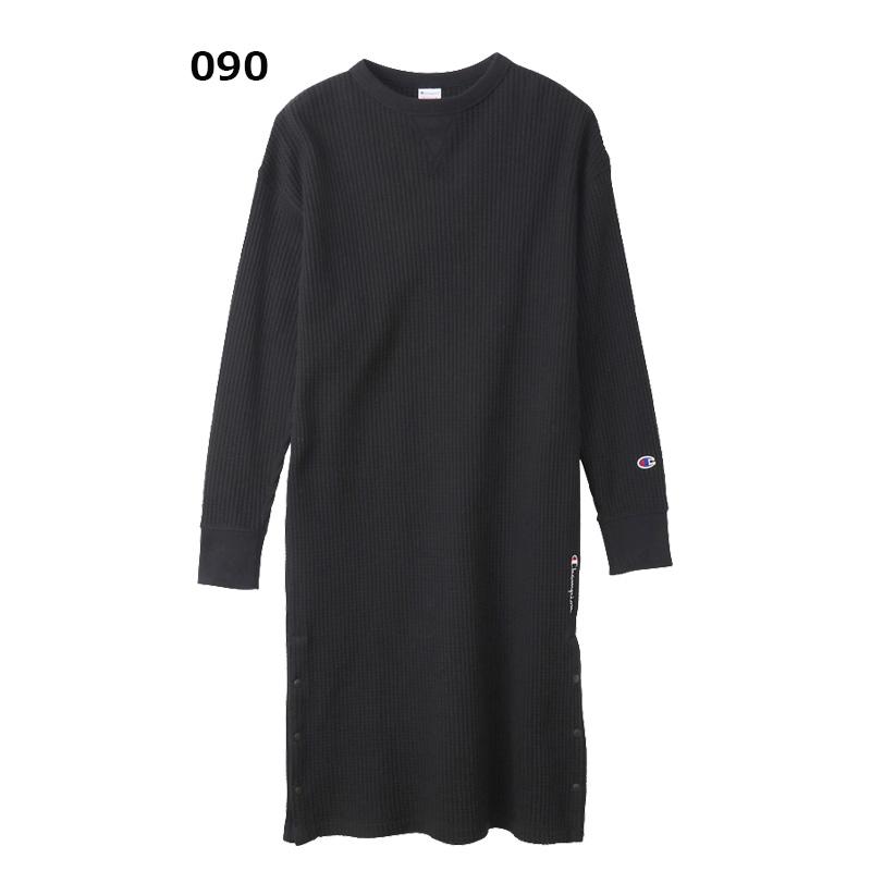 Champion 長袖 ワッフル ワンピース サーマル レディース チャンピオン ロング丈 ドレス/スポーティ カジュアル ウェア/CW-S409 : APWORLD - 通販 - Yahoo ...