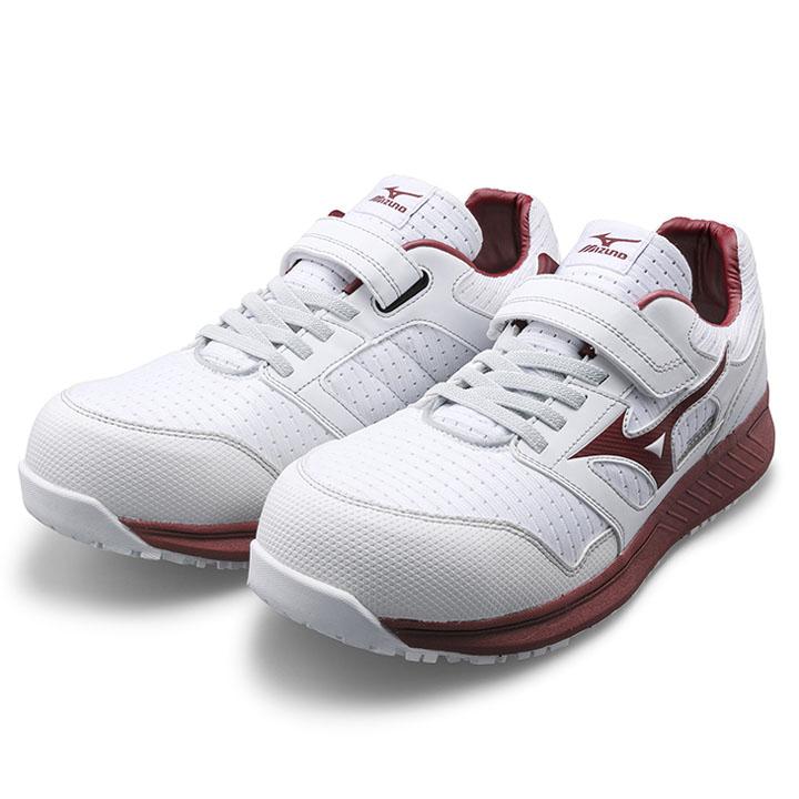 MIZUNO ミズノ 作業靴 3E相当 メンズ ワーキングシューズ 安全靴 mizuno オールマイティEU33L ローカット ゴムひも 先芯入り 軽量 普通作業用 男性 WORKD ...