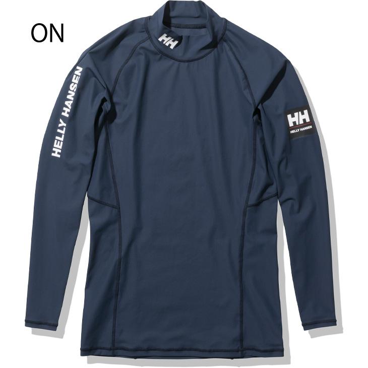 HELLY HANSEN ヘリーハンセン ラッシュガード 長袖 メンズ HELLYHANSEN マリンスポーツ セーリング 海 水着 プルオーバー 男性 トップス/HH82304【返品不可 ...