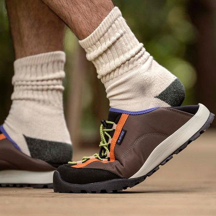 MoonStar ハイテック メンズ アウトドア スニーカー HI-TEC ヤッホー モック YOO-HOO MOC かかとが踏める 2WAY キャンプ レジャー 男性 シューズ 抗菌防臭 ...