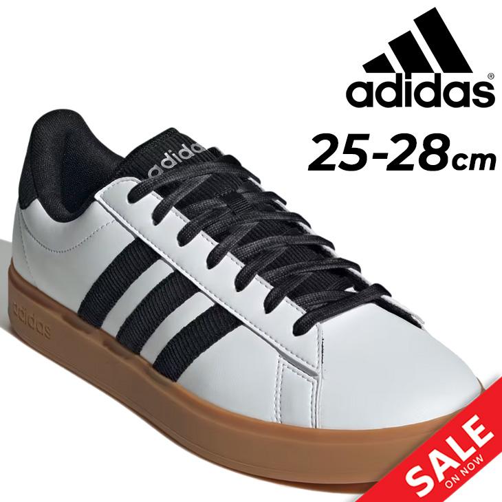 アディダス スニーカー メンズ adidas GRANDCOURT 2.0 M コートスタイル カジュアルシューズ スポーティ ローカット 3 ...