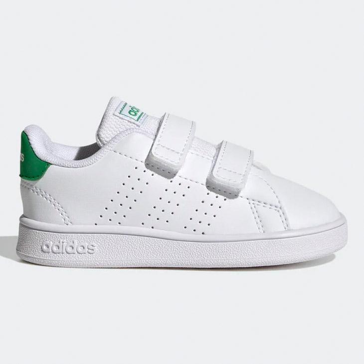 ベビー スニーカー キッズシューズ 12-16cm 子供靴/アディダス adidas アドバンコート CF I/ベビー靴 子ども コート ...