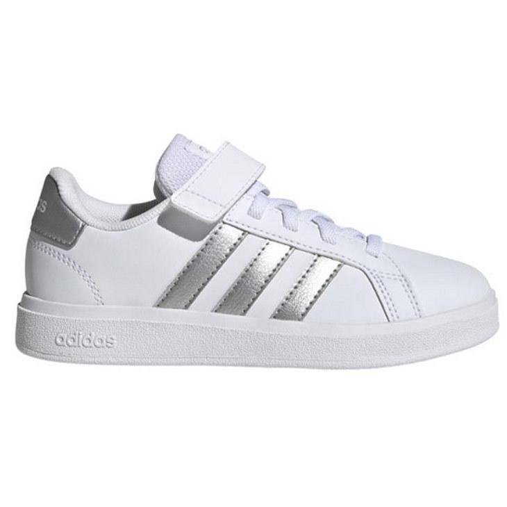 スニーカー キッズ ジュニア シューズ/アディダス adidas GRAND COURT 2.0 EL K/子供靴 17-25.0cm コート ...