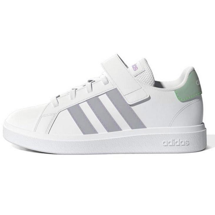 スニーカー キッズ ジュニア シューズ/アディダス adidas GRAND COURT 2.0 EL K/子供靴 17-25.0cm コート ...