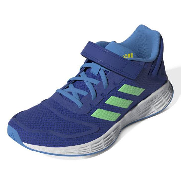 キッズ ランニングシューズ ジュニア 子供靴/アディダス adidas DURAMO 10 EL K デュラモ/17-22.0cm 子ども ...