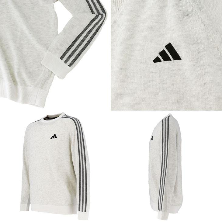 adidas（アディダス） メンズ 長袖セーター ニット ゴルフウェア