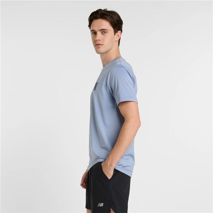 New Balance ニューバランス Tシャツ 半袖 メンズ NewBalance BOXロゴ パフォーマンスTシャツ トレーニングウェア ...