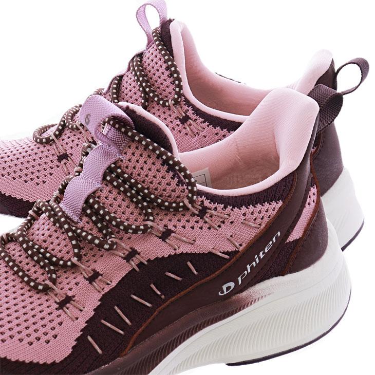 Phiten ファイテン スニーカー レディースシューズ PHL001 スリッポン スリップオン ローカット 厚底 軽量 履きやすい 歩きやすい 低反発中敷き 女性用 /PHL001 ...