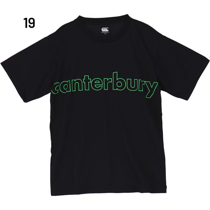 カンタベリー 半袖 Tシャツ メンズ canterbury FLEXCOOL CONTROL T-SHIRTS 限定 プリントT ロゴT 吸汗 ...