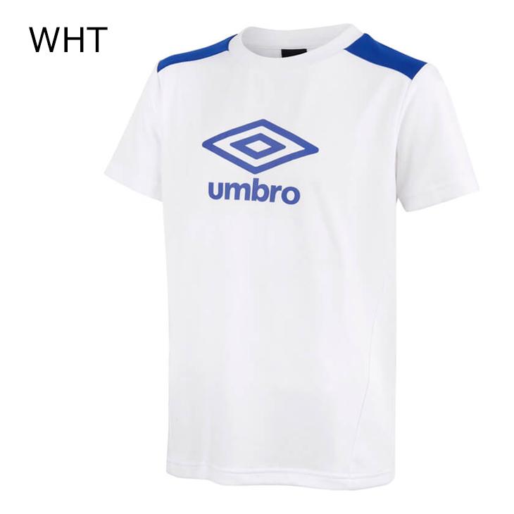 umbro（アンブロ） ジュニア 半袖シャツ UMBRO Tシャツ 130-160cm 子供服 サッカー フットサル スポーツウェア 練習着 子ども 吸汗速乾 プラシャツ トップス ...