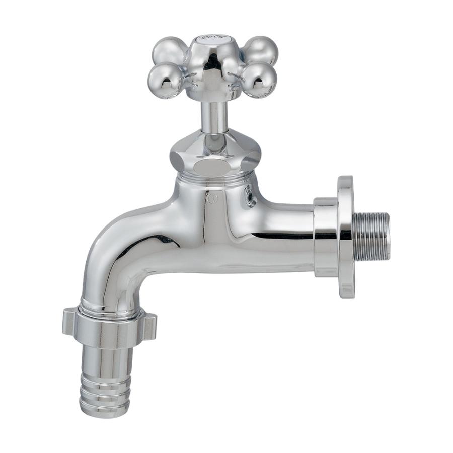 カクダイ 703-130 大流量横水栓(カップリングつき) 単水栓 : AQプラネット - 通販 - Yahoo!ショッピング