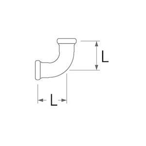SAN-EI(三栄水栓) H80-4-32 洗浄管連結エルボ トイレ用 : h80-4-32 : AQプラネット - 通販 - Yahoo!ショッピング