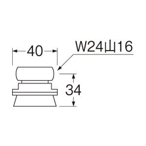 SANEI(三栄水栓) H80-6-16 小便器スパッド : AQプラネット - 通販 - Yahoo!ショッピング