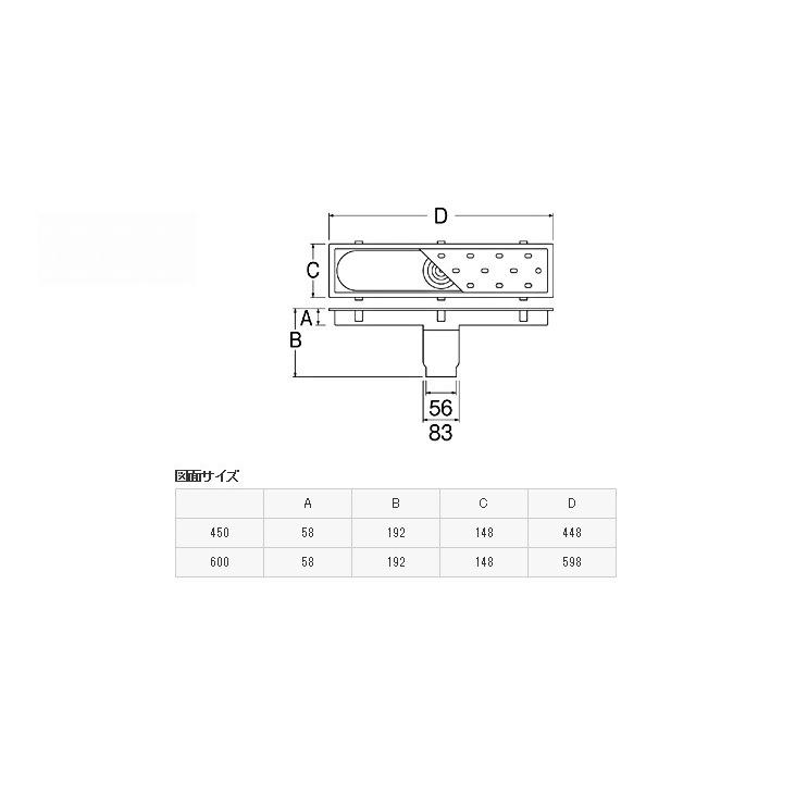 SANEI(三栄水栓) 浴室排水ユニット H905-450 : AQプラネット - 通販 - Yahoo!ショッピング