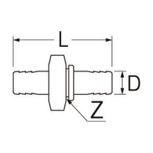SANEI（水栓金具） 三栄水栓（SAN-EI) カップリング L20-20 : AQプラネット - 通販 - Yahoo!ショッピング