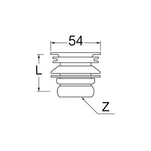 三栄水栓 (SANEI) PH31-32 丸鉢排水栓 洗面所用 :PH31-32:AQプラネット - 通販 - Yahoo!ショッピング