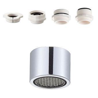 三栄水栓(SANEI) PM282GS 節水泡沫アダプターセット :PM282GS:AQプラネット - 通販 - Yahoo!ショッピング