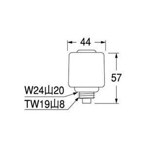 SANEI（水栓金具） 三栄水栓(SANEI) PR19A-13 給水栓上部 : AQプラネット - 通販 - Yahoo!ショッピング