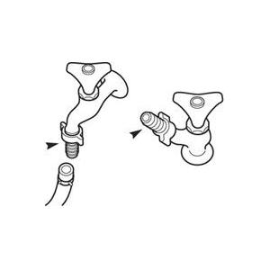 SANEI（水栓金具） 三栄水栓(SANEI) PT30A-13 ホースカラン先 : AQプラネット - 通販 - Yahoo!ショッピング