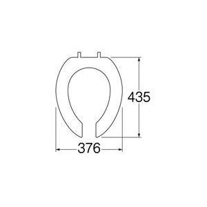 SANEI（水栓金具） SAN-EI(三栄水栓) 便座 PW902-2-I 前割便座用座 カラー：アイボリー : AQプラネット - 通販 - Yahoo!ショッピング