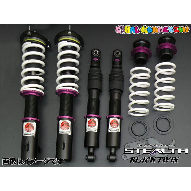 FINALKonnexion プロボックス サクシード NHP160 NCP160 NSP160 TOYOTA 車高調 STEALTH BLACK TWIN : AQMCompany - 通販 ...