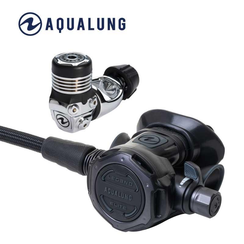 AQUALUNG / アクアラング レジェンド ELITE BLACK EDITION レギュレーター 重器材 レギュレータ レギュ ダイビング スキューバダイビング : AQROS ネット ...