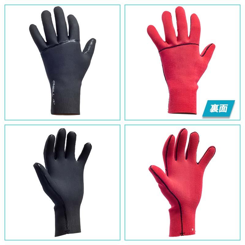 o'neill オニール サーフグローブ サイコ SL グローブ 2.5 テクノバターエアー AFW-902A2 軽量 2.5mm : 30718002 : AQROS ネットショップ ...