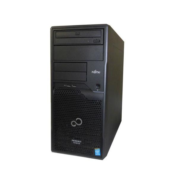 富士通 PRIMERGY TX100 S3 PYT10PT3S Pentium-G2120 3.1GHz 4GB 500GB×2 (SATA ...