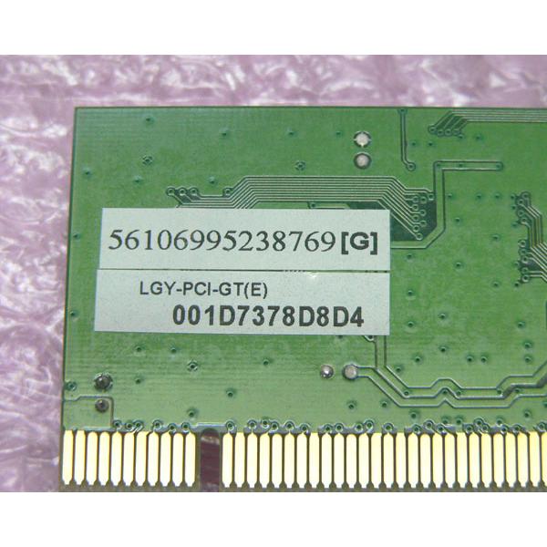 BUFFALO LGY-PCI-GT(E) 1000BASE-T LANカード PCI接続 : アクアライト - 通販 - Yahoo!ショッピング