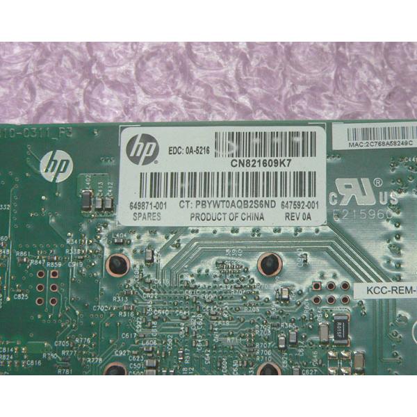 日本HP HP 331T Ethernet 1Gb 4ポート Adapter 649871-001(647592-001) : アクアライト ...
