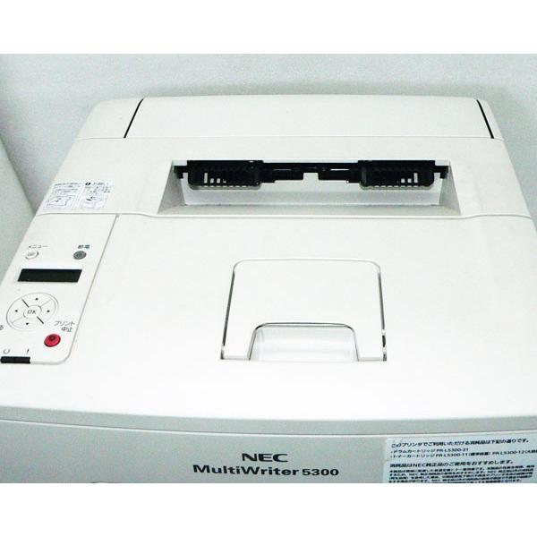 MultiWriter NEC 5300 (PR-L5300) A4 モノクロレーザープリンター 2段カセット 使用枚数 8,534枚 トナー残 100% : アクアライト - 通販 ...