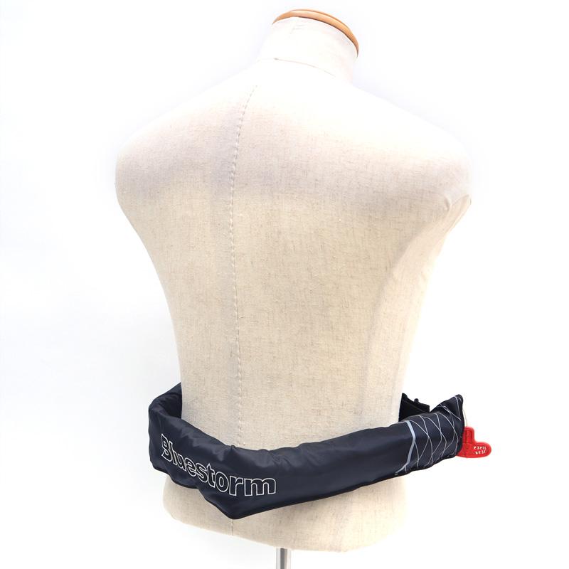 自動膨張式 ライフジャケット ソバーウエスト BSJ-5920RS2 国交省認定品 タイプA 検定品 桜マーク付 ベルト式／ブルーストーム 救命胴衣 :bsj5920rs2:ライフジャケット ...