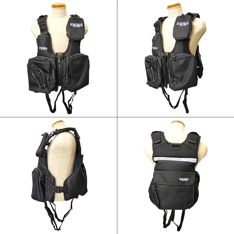 RBB ルアーゲームベスト 7638 リバレイ 双進 フィッシング用 フローティングベスト ライフジャケット ライフベスト ルアー釣りに最適！ :rbb7638:ライフジャケット釣具アクア ...