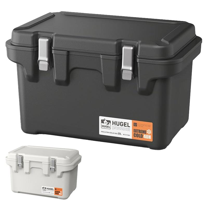 HUGEL（アイリスオーヤマ） クーラーボックス 20L 釣り 真空断熱 VITC