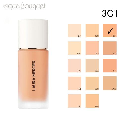 LAURA MERCIER ローラメルシエ リアル フローレス ウェイトレス フェクティング ファンデーション （ 3C1 デューン ...