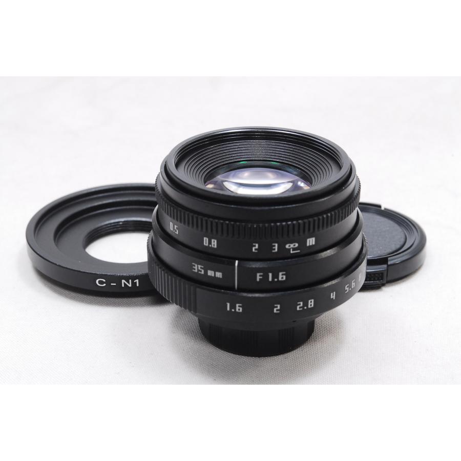 ニコン CCTV 35mm F1.6 Nikon C-N1 Cマウント ミラーレス 単焦点レンズ BK : ハイパーヤフーショッピング店 ...