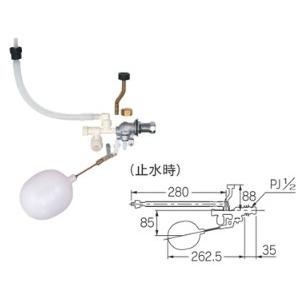 カクダイ 662-342 万能ロータンクボールタップ : アクアース ヤフー店 - 通販 - Yahoo!ショッピング