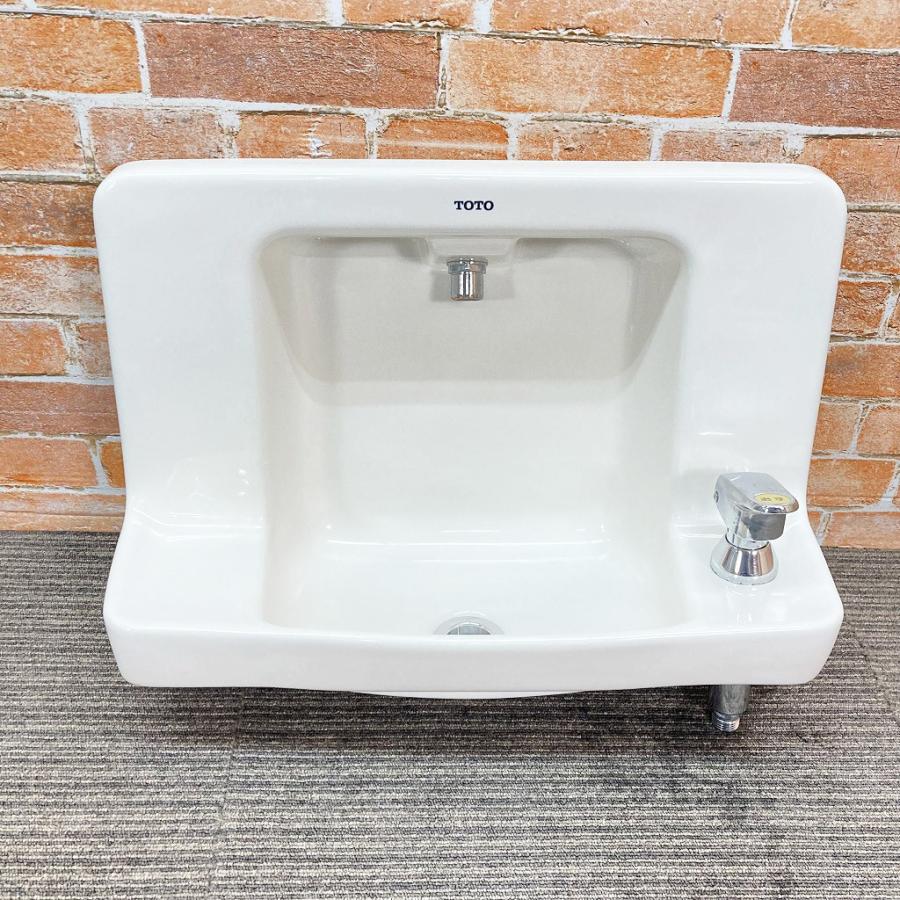 【中古品】【美品】 TOTO 陶器製 手洗器 洗面化粧台「L590R」「幅49cm」洗面器 #SC1(パステルアイボリー) 8F : AQUA-JAPAN-PROJECT - 通販 ...