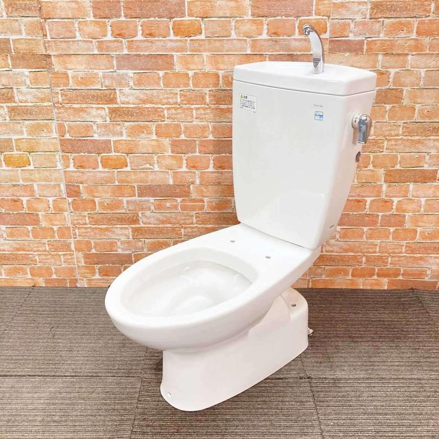 ☆年末年始ありがとうセール☆ 【中古品】【美品】 TOTO トイレ 洋式便器 (床下排水) 「CS380B」 排水芯200mm とタンク ...