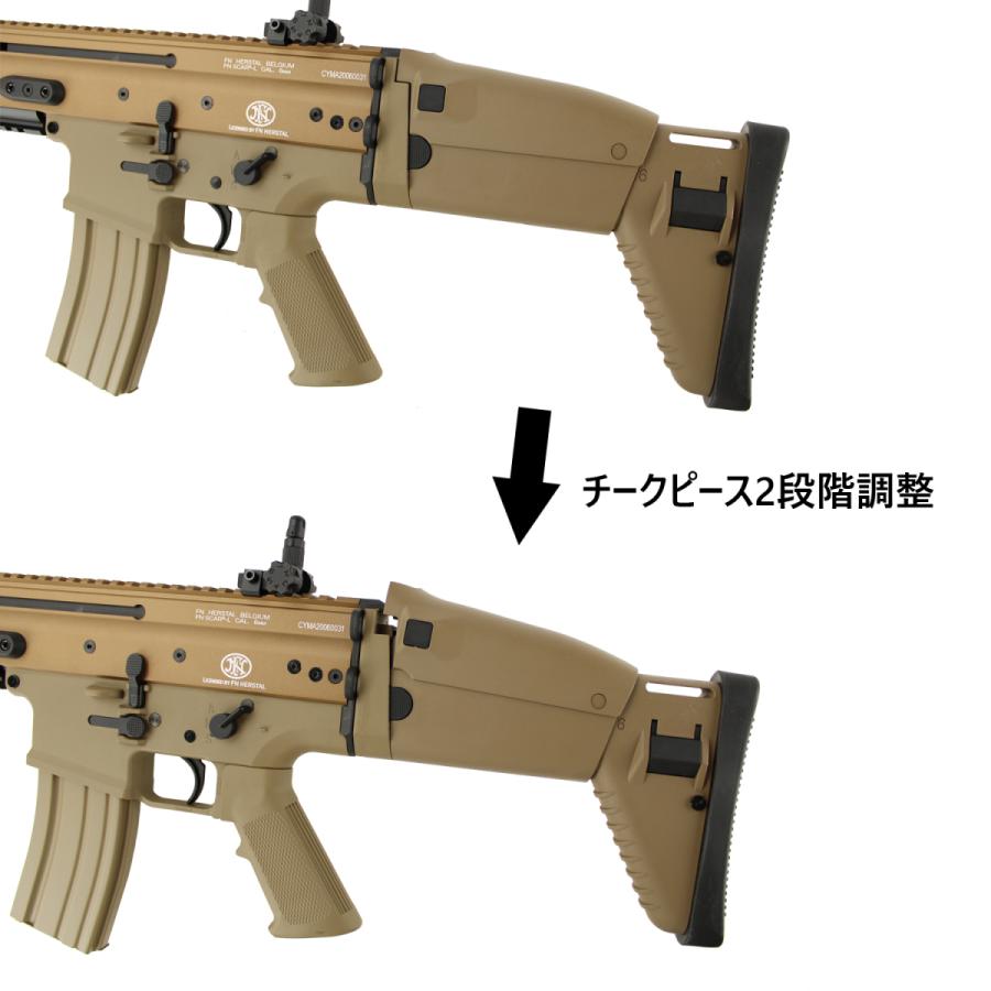 CYMA/CYBERGUN FN SCAR-L フルメタル電動ガン(TANカラー)【180 CYMA/CYBERGUN FN SCAR-L フルメタル電動ガン(TANカラー)【180