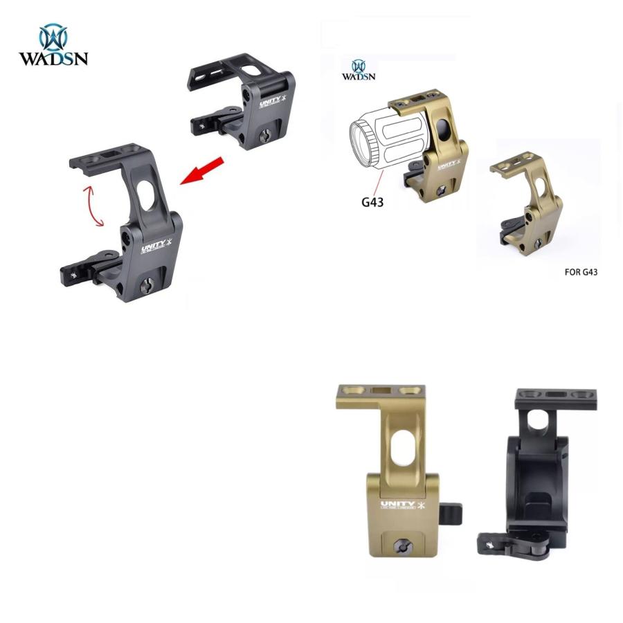 5月10日入荷 Unity FAST FTCタイプ G43用マウント BK : ガンモール大阪 - 通販 - Yahoo!ショッピング